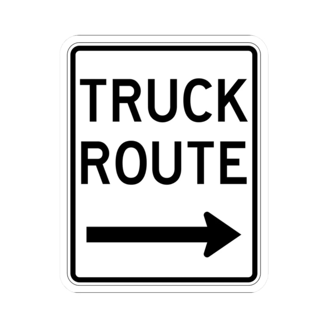 PBOT Road sign R6660 (Oregon) (Road Sign) STICKER Vinyl Kiss-Cut Decal ...