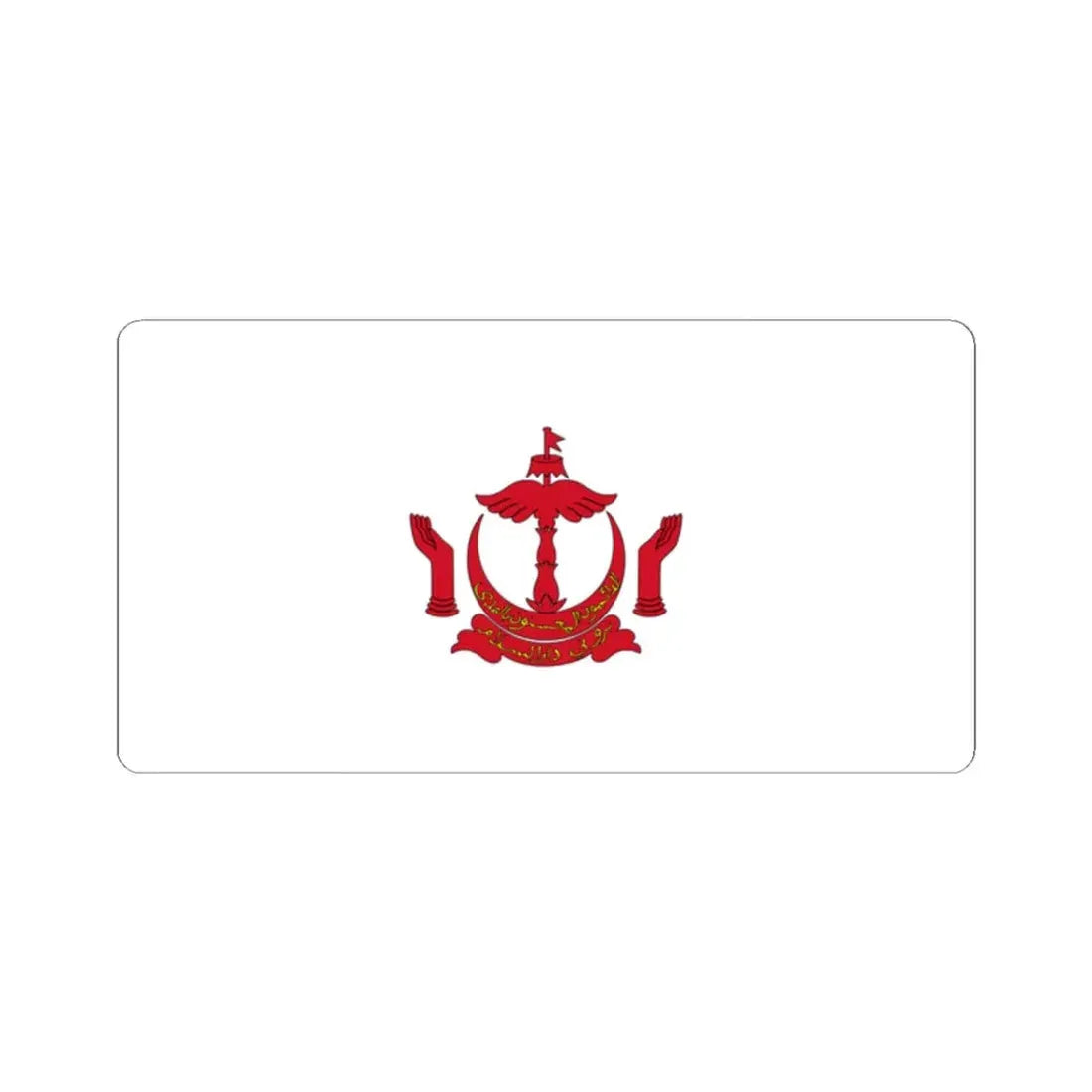 Royal Standard of the Pengiran Bendahara Non-Gahara (Brunei) STICKER ...