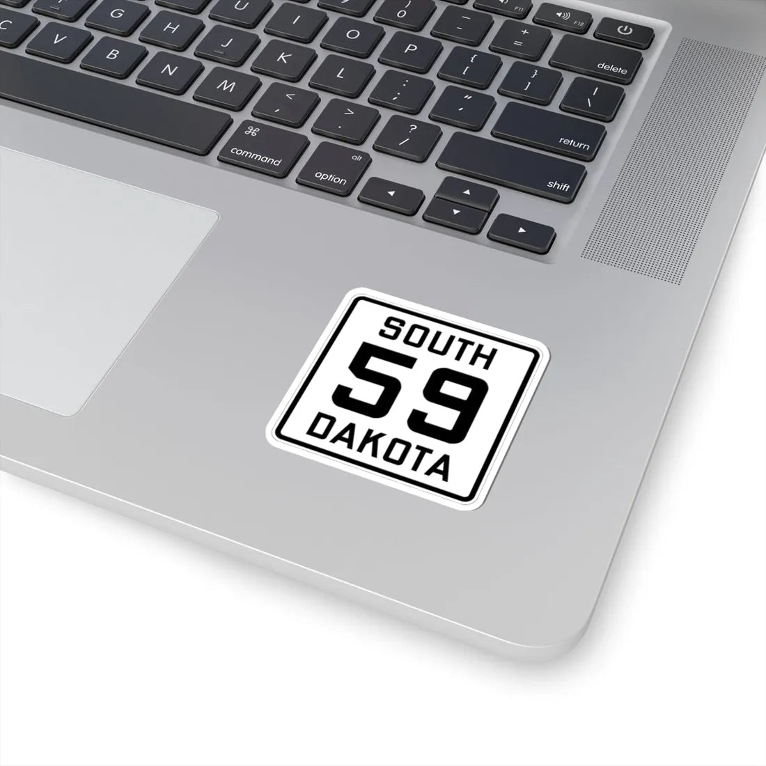 SD 59 1926 (South Dakota) (Road Sign) STICKER Vinyl Kiss-Cut Decal ...
