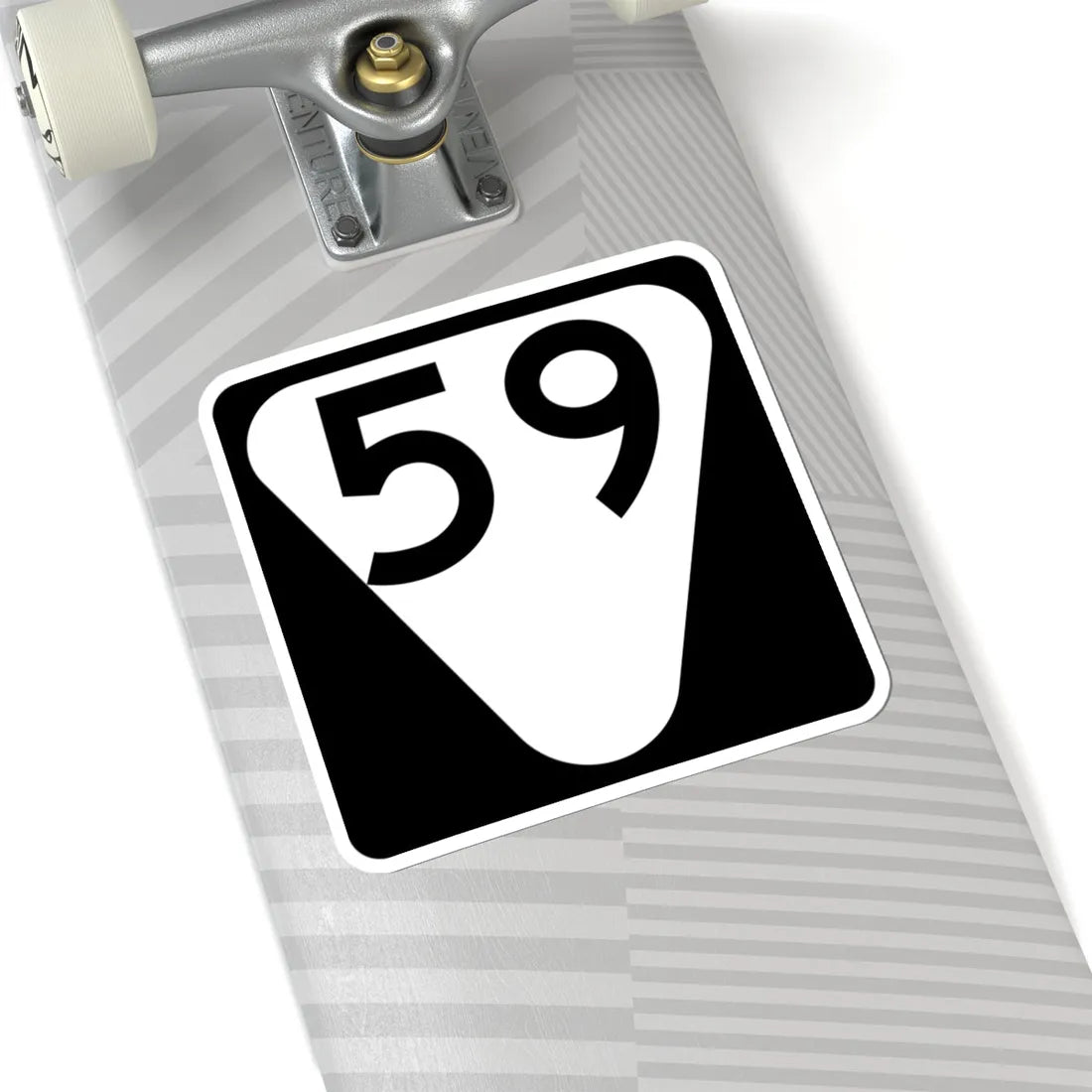 Secondary Tennessee 59 (Tennessee) (Road Sign) STICKER Vinyl Kiss-Cut ...