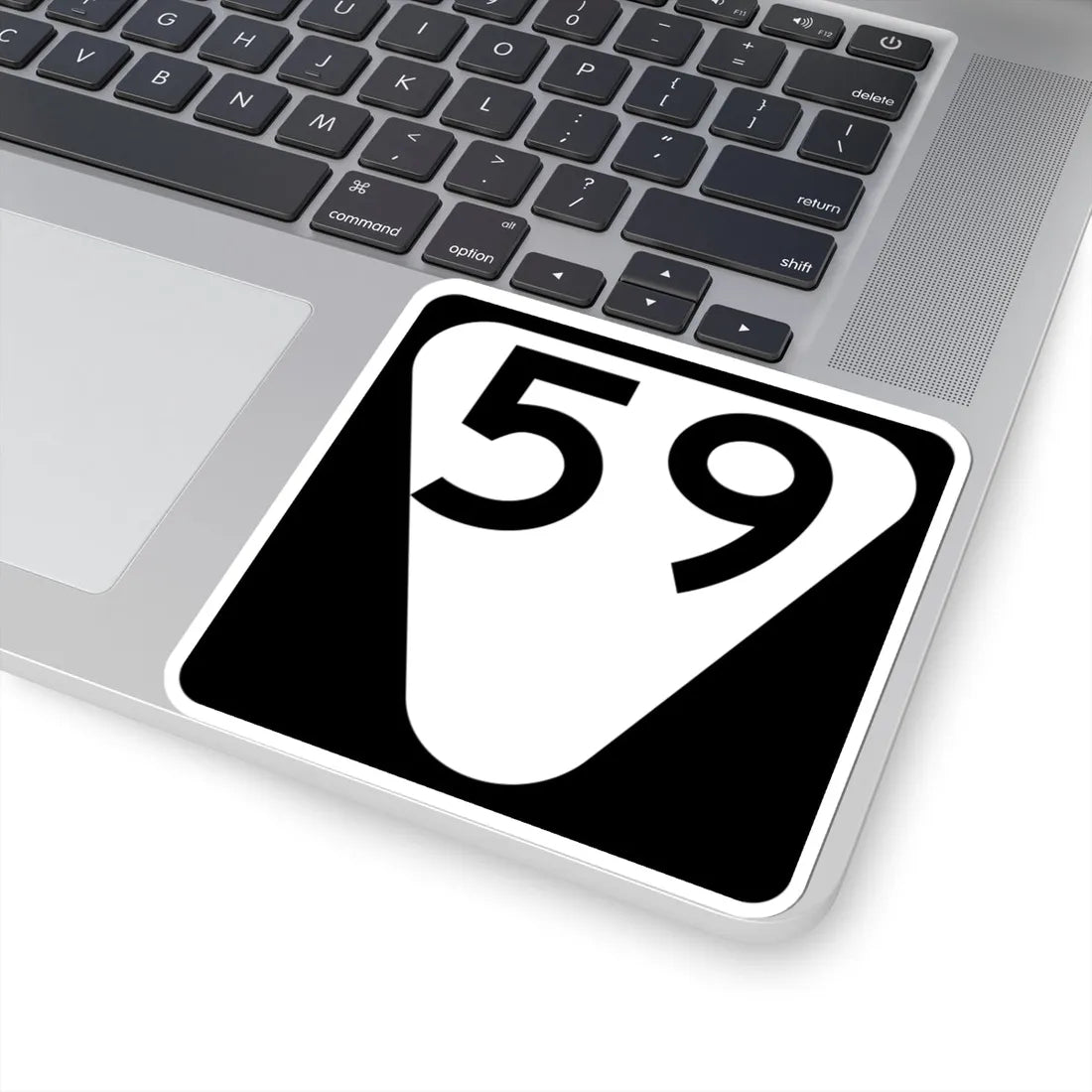 Secondary Tennessee 59 (Tennessee) (Road Sign) STICKER Vinyl Kiss-Cut ...