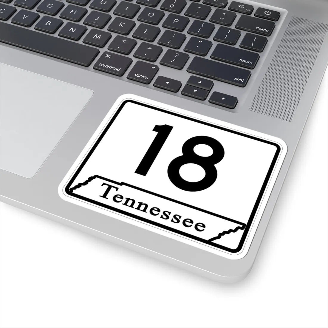 Tennessee 18 (Tennessee) (Road Sign) STICKER Vinyl Kiss-Cut Decal – The ...