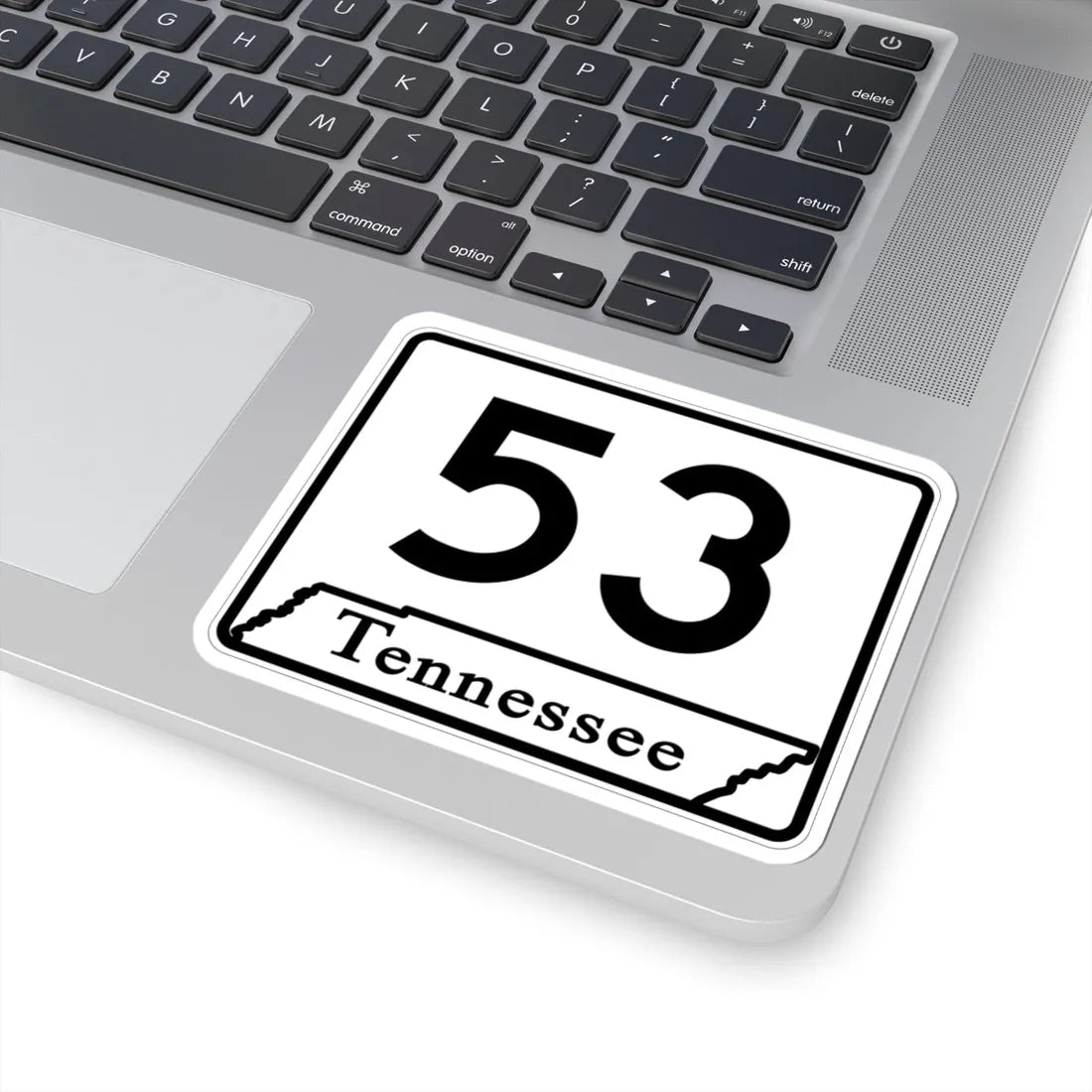 Tennessee 53 (Tennessee) (Road Sign) STICKER Vinyl Kiss-Cut Decal – The ...