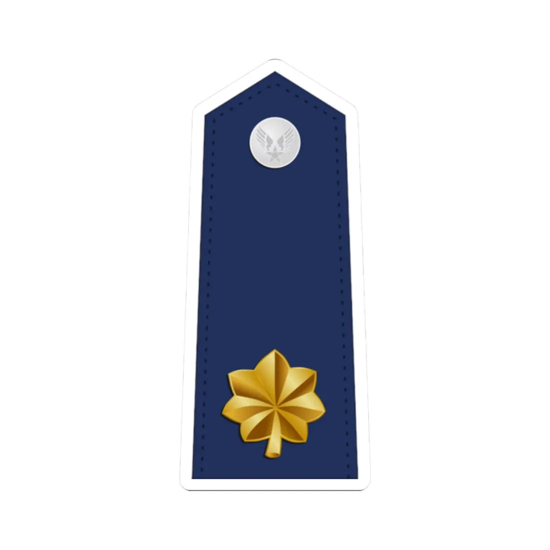 US Air Force O4 shoulderboard (United States) (Military Rank) STICKER ...