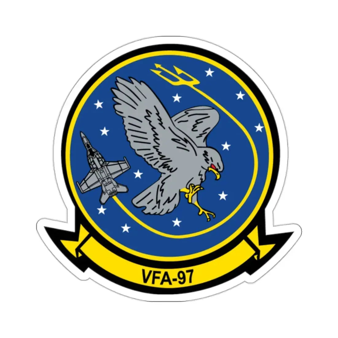 VFA 97 Warhawks (U.S. Navy) STICKER Vinyl Kiss-Cut Decal | Shop ...