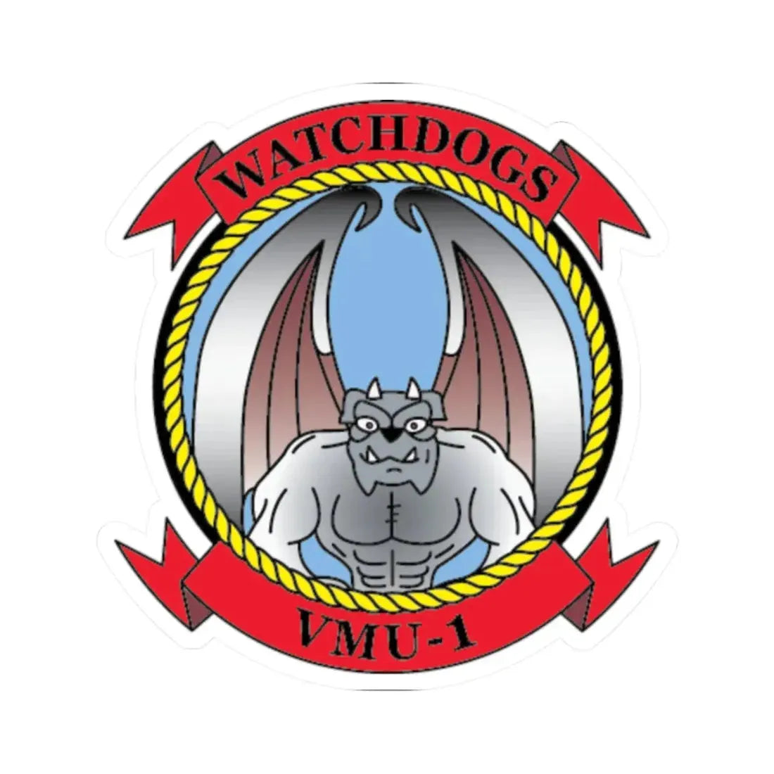 VMU 1 Watchdogs 2 (USMC) STICKER Vinyl Kiss-Cut Decal | Shop Stickers ...